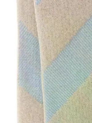 Marc O'polo Diagonal-stripe Fringed Scarf - Neutrals