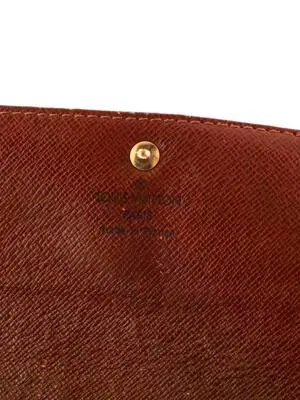 LOUIS VUITTON Vintage Sarah Wallet Monogram Canvas Small Wallets