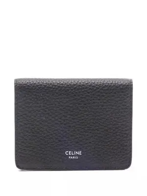 Celine 2020s Bifold Card Holder - Black