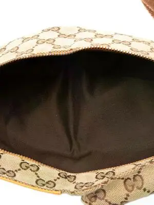 Gucci 2000-2015 Gg Canvas Web Double Pocket Belt Bag