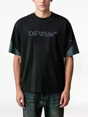 Off-White Negative Big Bookish Skate Panelled T-shirt