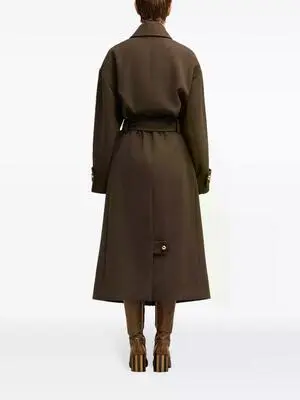 AMI Paris Belted Wool Coat