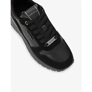 Carvela Delfina Suede And Leather Trainers