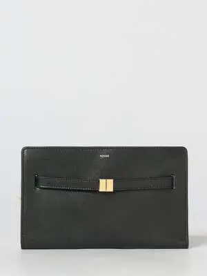 TOTEME Mini Smooth Leather Crossbody Bag With Two Compartments - Black
