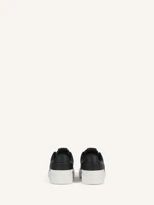 Balmain B-court Smooth Leather Trainers