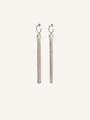 Balmain Brass Tassel Earrings