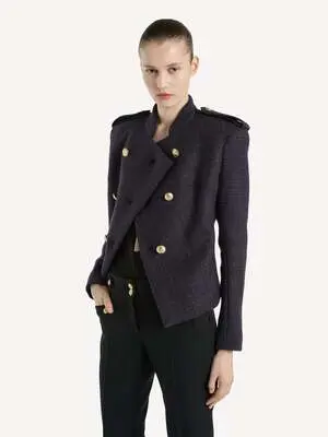 Balmain Tweed 6-button Jacket