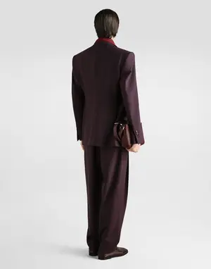 Dolce & Gabbana Wool Trousers Pants And Shorts Multi-colored