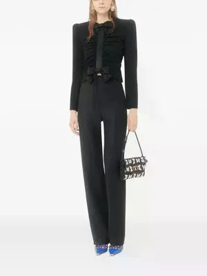 Valentino Garavani Soft Sheen Wool Pants