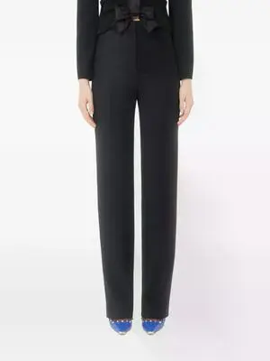 Valentino Garavani Soft Sheen Wool Pants
