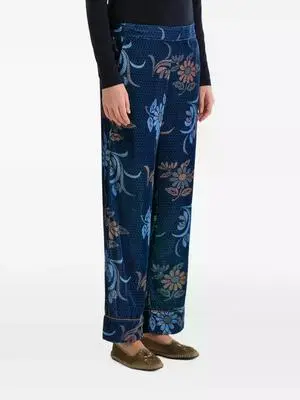 Malìparmi Floral-print Trousers