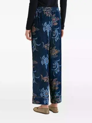 Malìparmi Floral-print Trousers