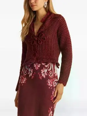CECILIA PRADO Aurora Crochet-knit Jacket
