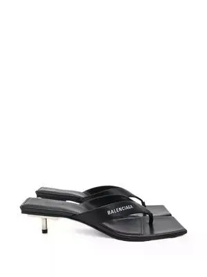 Balenciaga Square-toe Thong Sandals