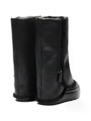 Casadei Winni Faux-fur Trim Boots