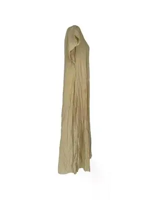 TOTEME Crinkled Cap-sleeve Dress