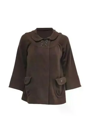 Marc Jacobs Peter Pan Collar Jacket - Brown