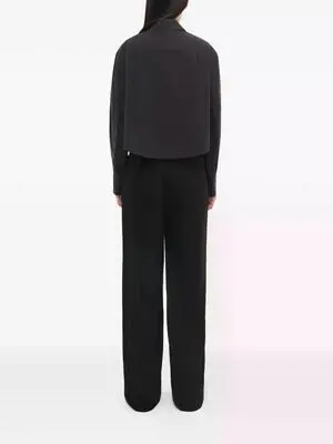 Simkhai Renata Cropped Button-down Shirt
