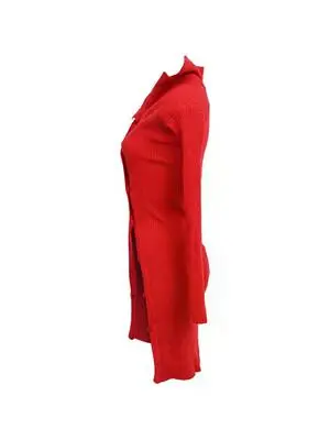 Jacquemus La Robe Maille Colin Asymmetric Dress