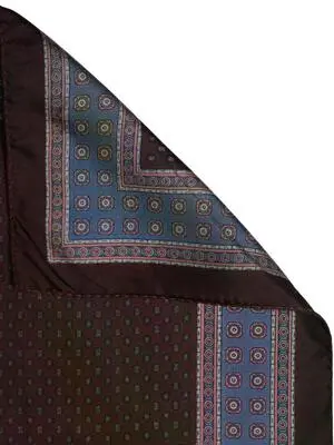 Dolce & Gabbana Geometric-print Pocket Square