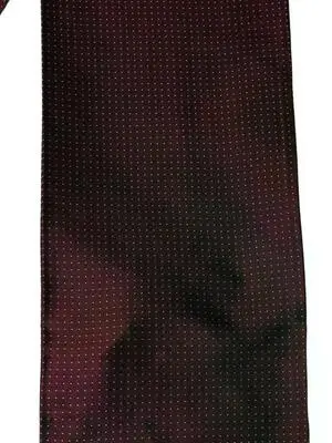 Dolce & Gabbana Dotted-print Fringed Scarf