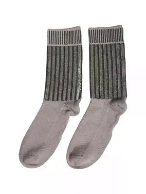 Dolce & Gabbana Sequin-embellished Knitted Socks