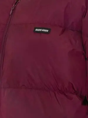 Miu Miu Reversible Technical-fabric And Shearling Down Jacket
