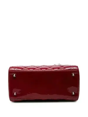 Dior 2018 Medium Patent Cannage Lady Satchel