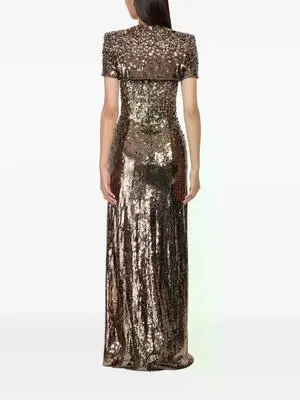 Jenny Packham Chiana Sequin-embellished Jacket
