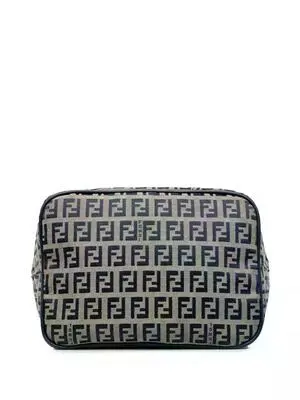 Fendi 2000-2010 Zucchino Canvas Shoulder Bag