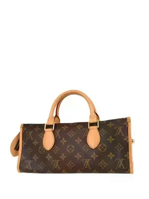 LOUIS VUITTON Popincourt Monogram Tote Bag - Brown