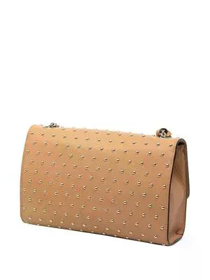 Gucci 2000-2015 Medium Leather Studded Miss Bamboo Crossbody Bag