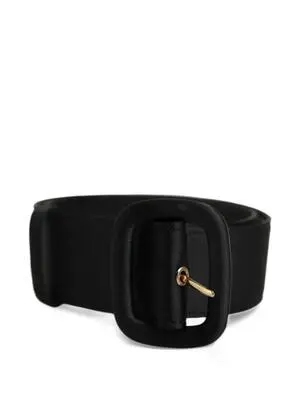Dolce & Gabbana Wide Buckled Belt - Black