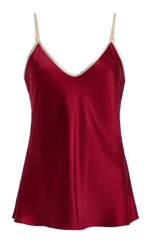 Comme Si Bias Silk Camisole