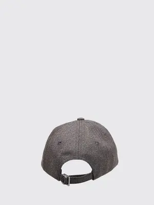 Jacquemus Cotton Baseball Cap With Applied Metal Logo