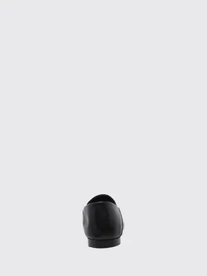 Saint Laurent Alain Smooth Calfskin Loafers With Monogram