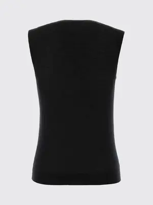 Fendi V-neck Cashmere And Silk Knit Vest