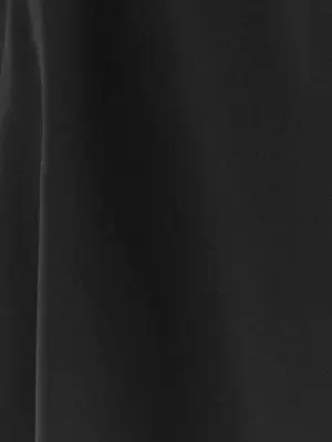 Rick Owens Long Slim Fit Knit Wool Blend Pencil Skirt