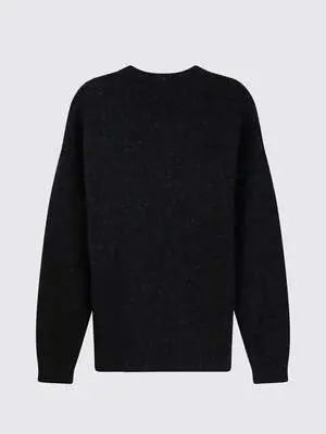 Polo Ralph Lauren Crewneck Wool-blend Sweater With Embroidered Pony Logo - Black