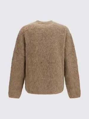 Séfr Crewneck Sweater In Alpaca Wool Blend With Long Sleeves And A Straight Hem