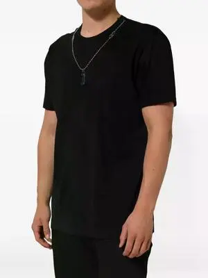 Dolce & Gabbana Dog-tag Necklace T-shirt - Black