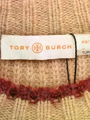 Tory Burch Eden Plaid Sweater