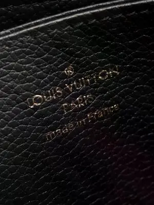 LOUIS VUITTON Monogram Empreinte Zippy Wallet - Black