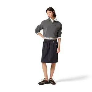 Miu Miu Technical Silk Skirt