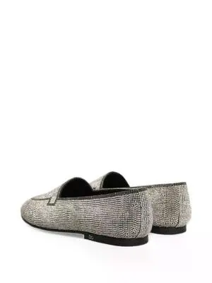 Dolce & Gabbana Crystal-embellished Loafers