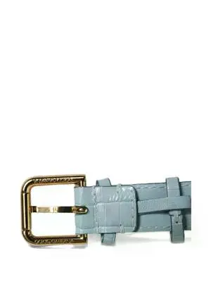 Dolce & Gabbana Crocodile-effect Buckle Bracelet