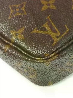 LOUIS VUITTON 2004 Monogram Panda Pochette Accessoires Handbag