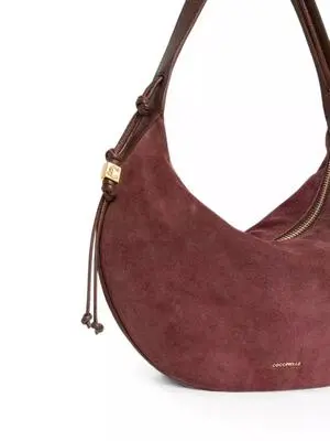 COCCINELLE Medium Thess Suede Shoulder Bag