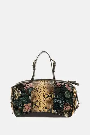Dries Van Noten East West Jacquard Bag