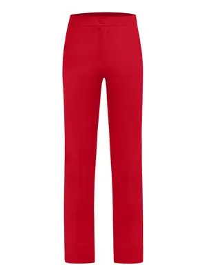 TIA DORRAINE Tailo Straight-leg Trousers, Fierce